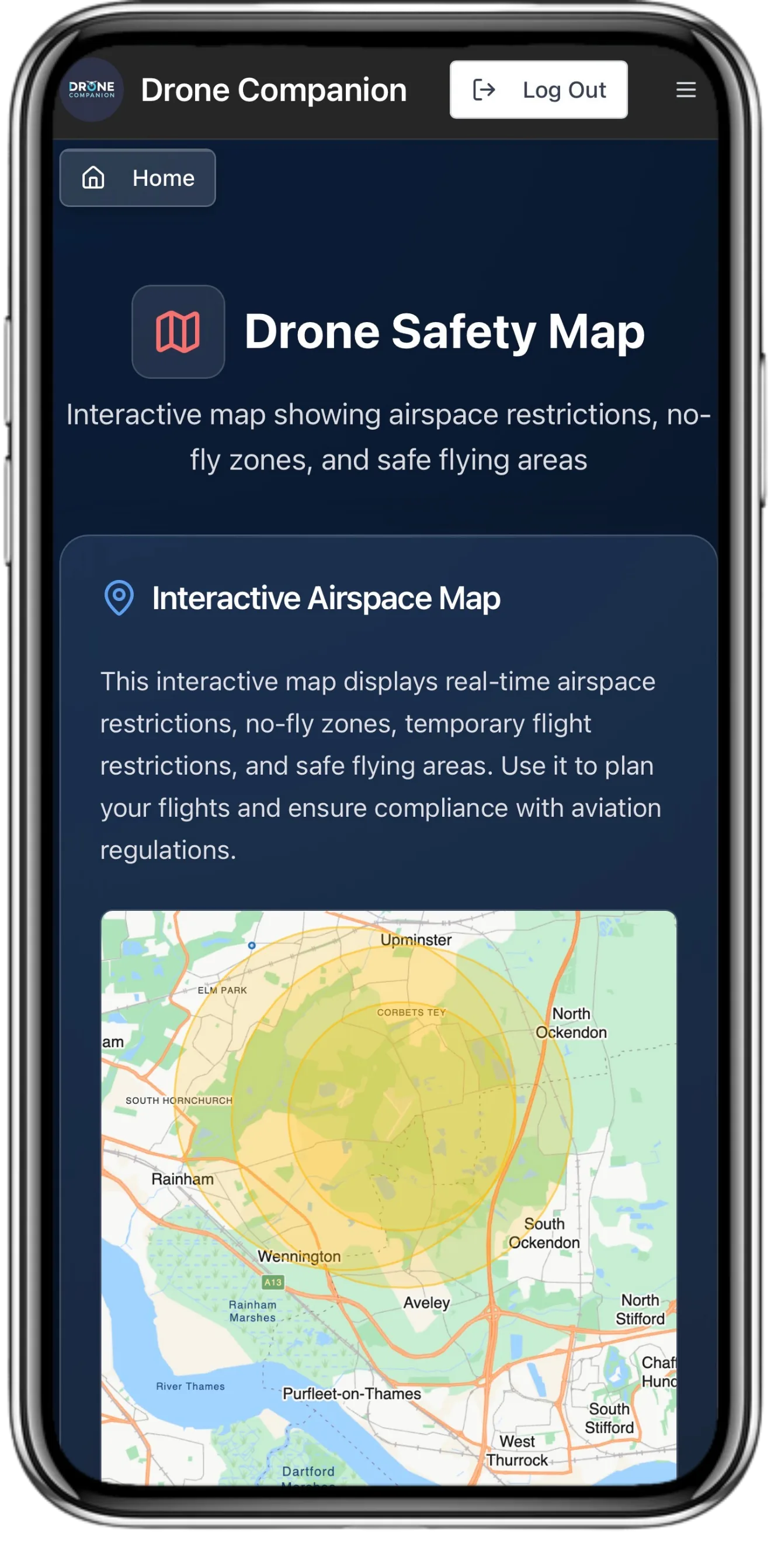Drone Companion – All-in-One Drone App | Weather, FRZ, DJI Settings ...